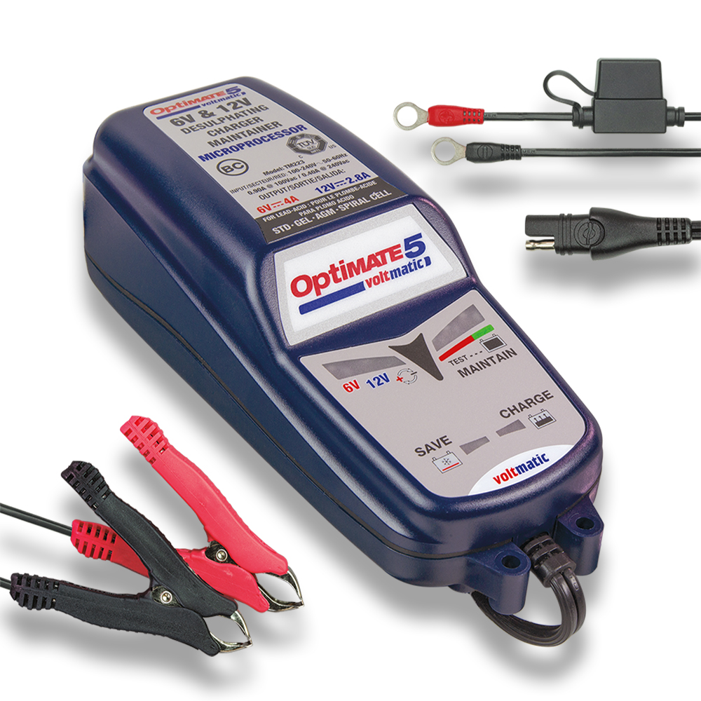 OptiMate 5 Voltmatic – DBlue Marine